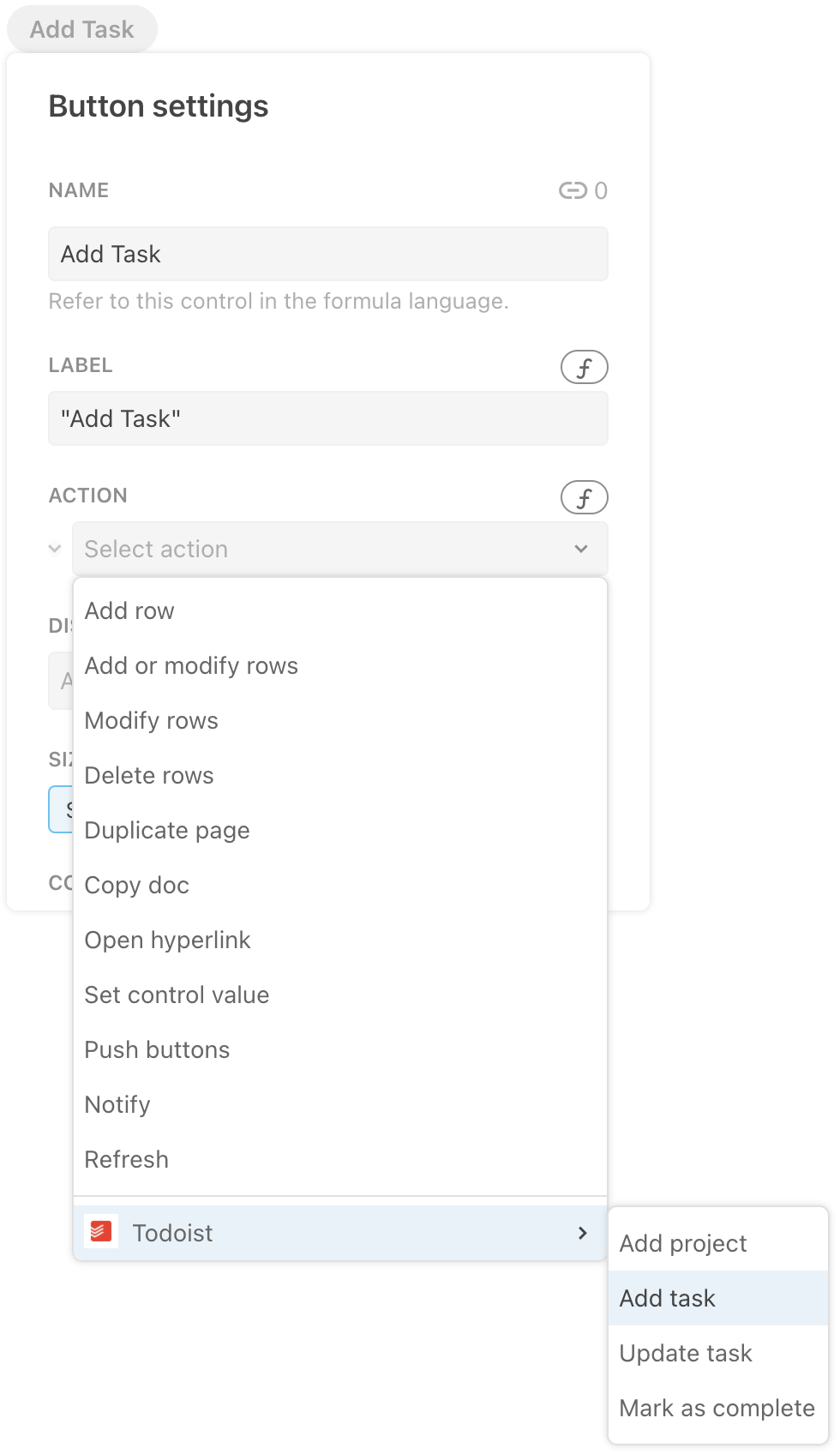 Add Custom Actions For Buttons And Automations Coda Pack Sdk 7803