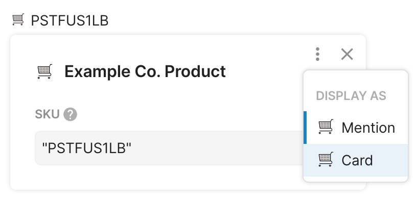Preview content with rich cards - Coda Pack SDK