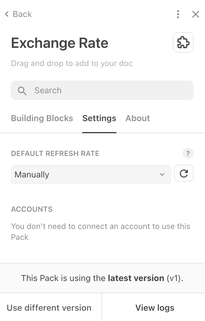 Learn to call an API - Coda Pack SDK