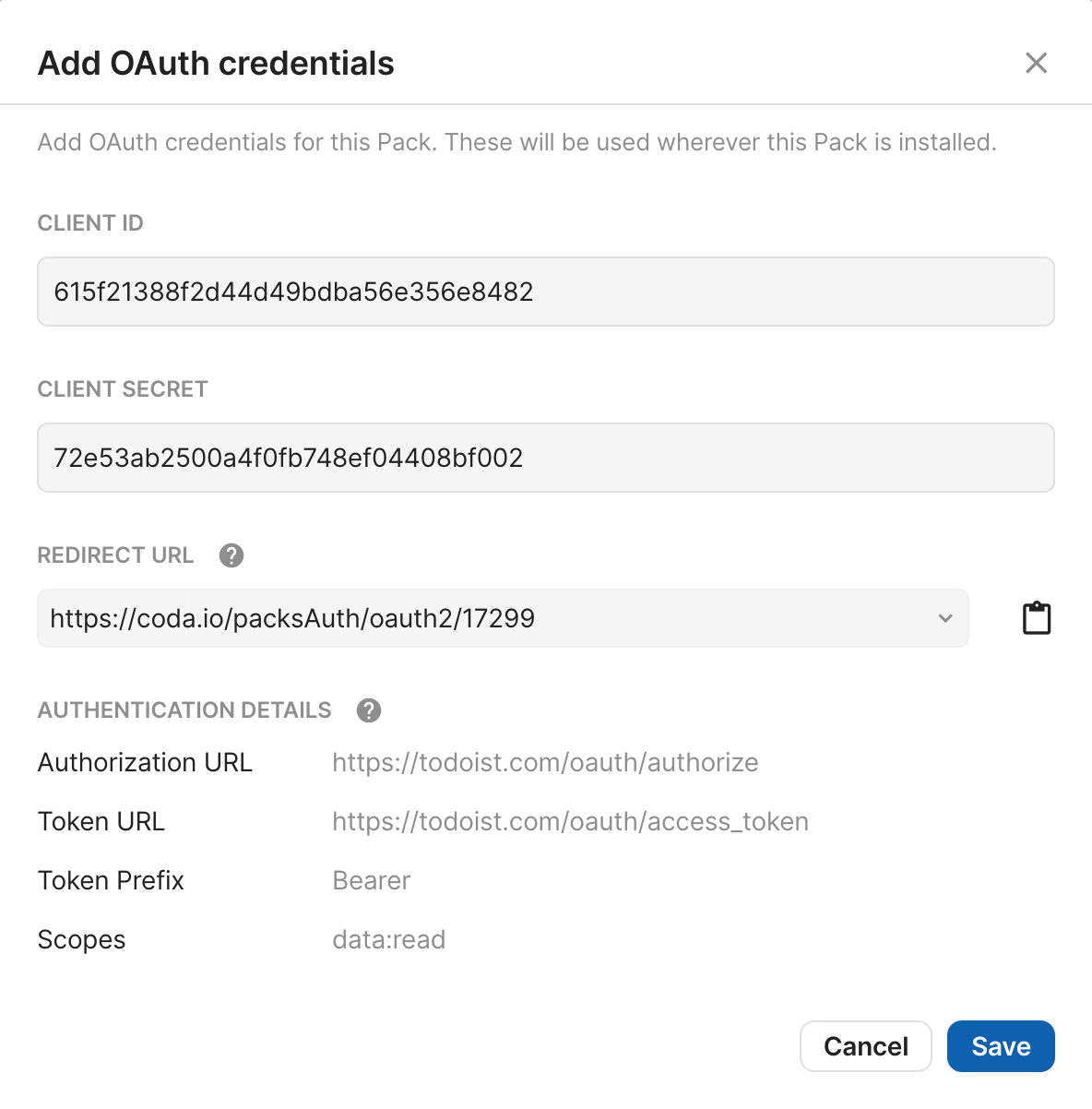 Learn to authenticate with an API using OAuth2 - Coda Pack SDK